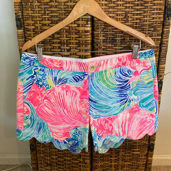 Lilly Pulitzer | Shorts | Lilly Pulitzer Buttercup Stretch Shorts | Poshmark
